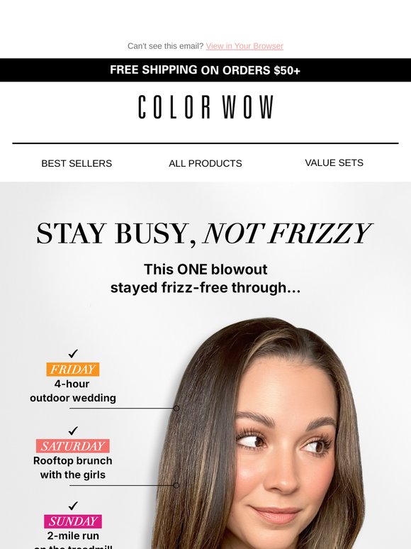 Color Wow: Frizz-free hair that stays (for days) | Milled