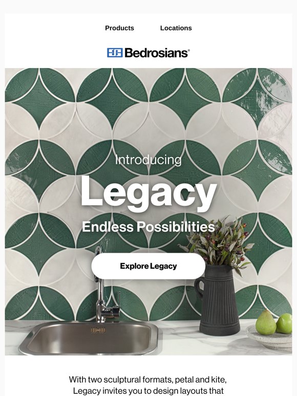 Bedrosians Tile & Stone: Legacy Tiles: A Modern Take on Timeless Design ...