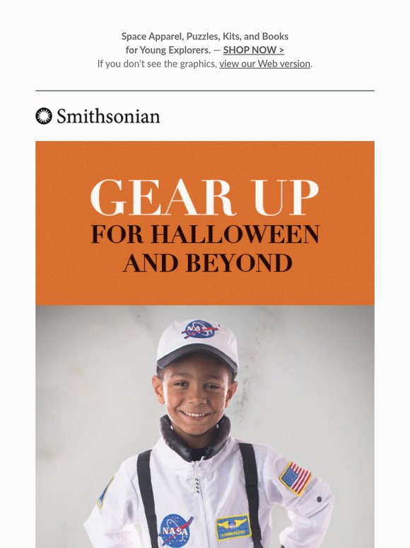 Smithsonian Store: Cosmic Costumes & Stellar Finds - Halloween in Orbit ...