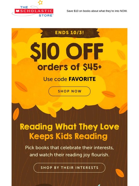 Scholastic: Our most INTERESTING offer yet… | Milled