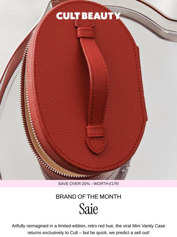 Cult Beauty: Saie's viral Vanity Case is back... | Milled