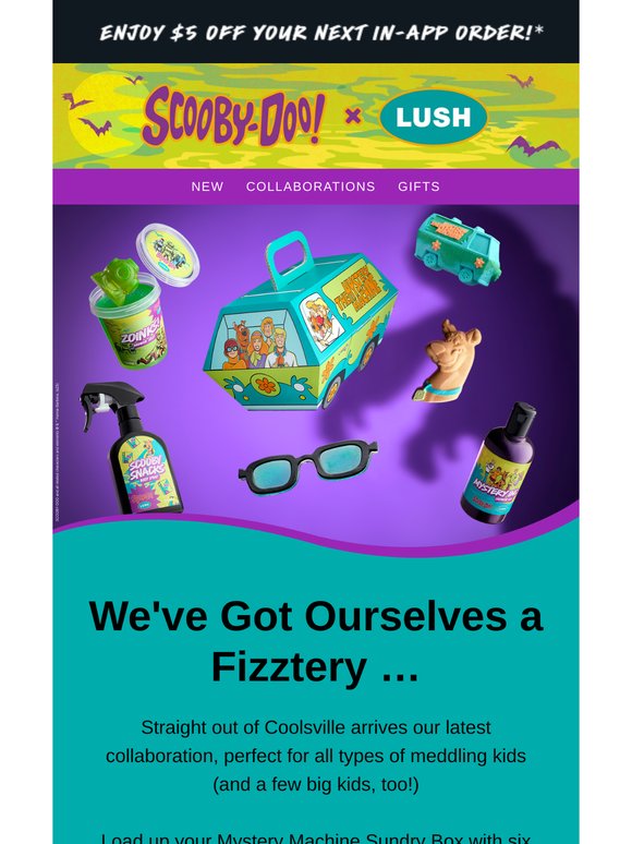 Lush: 🦴 Scooby-Doo x Lush | Milled