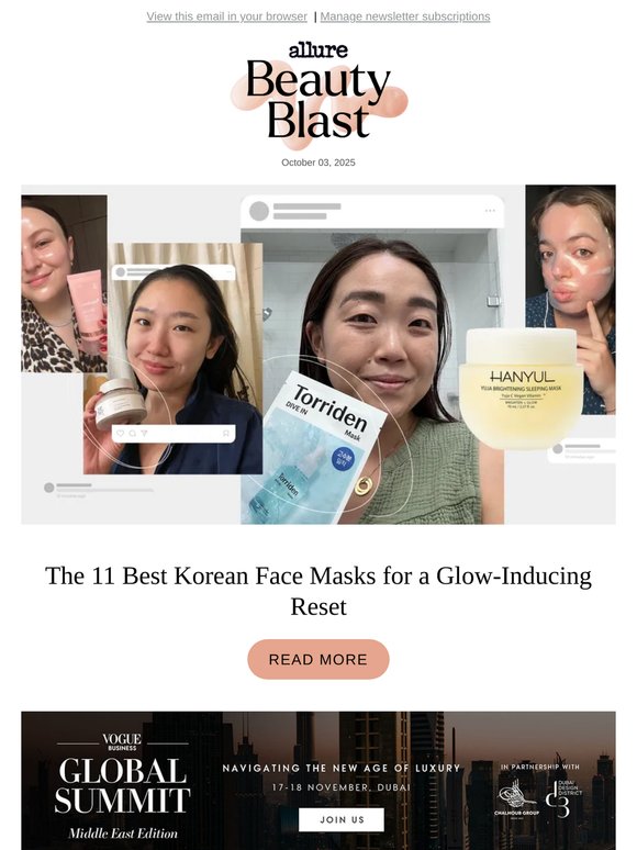 Allure: The 11 Best Korean Face Masks for a Glow-Inducing Reset | Milled