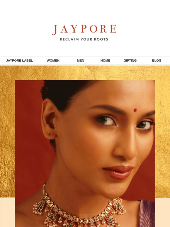 Jaypore: Necklaces That Speak Diwali Magic | Milled