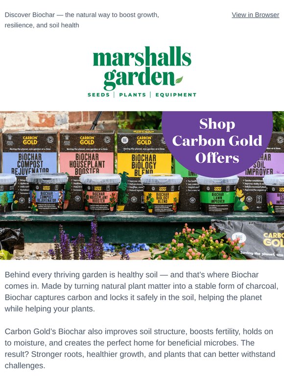 Marshalls Seeds: The gardener’s secret for healthier soil | Milled