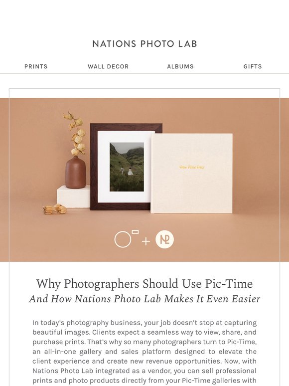 Nations Photo Lab: Why Photographers Should Use Pic-Time 📸 | Milled