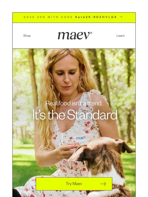Maev: Dogs deserve more than “junk food” | Milled