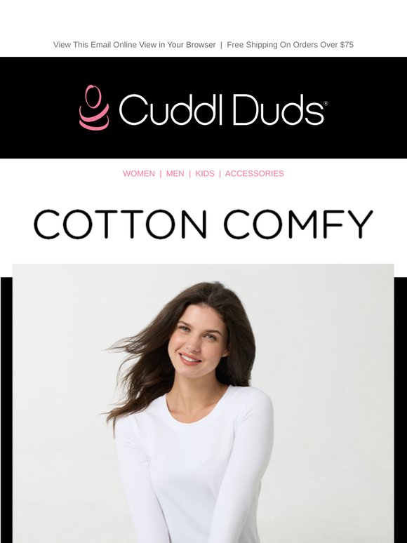 Cuddl Duds: Feel Good Layers For Cotton Lovers | Milled