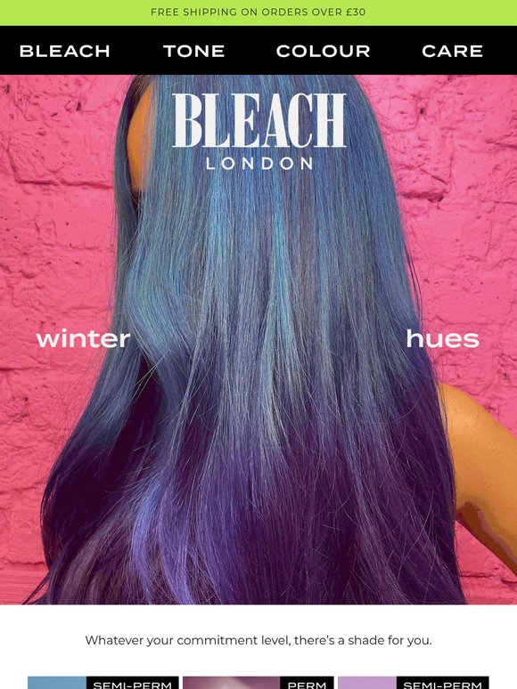 Bleach London: Cool hues for your winter blues | Milled