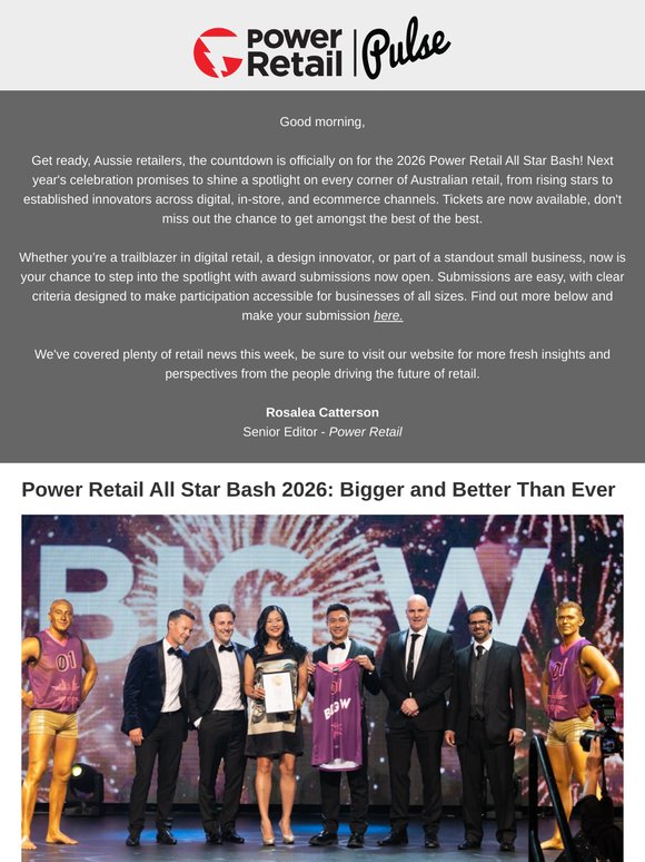 Power Retail: The Countdown is On: All Star Bash 2026 | Shoppers Seek ...