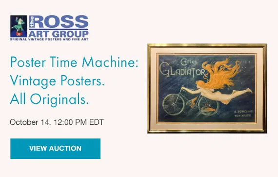 LiveAuctioneers: The Ross Art Group | Poster Time Machine: Vintage ...