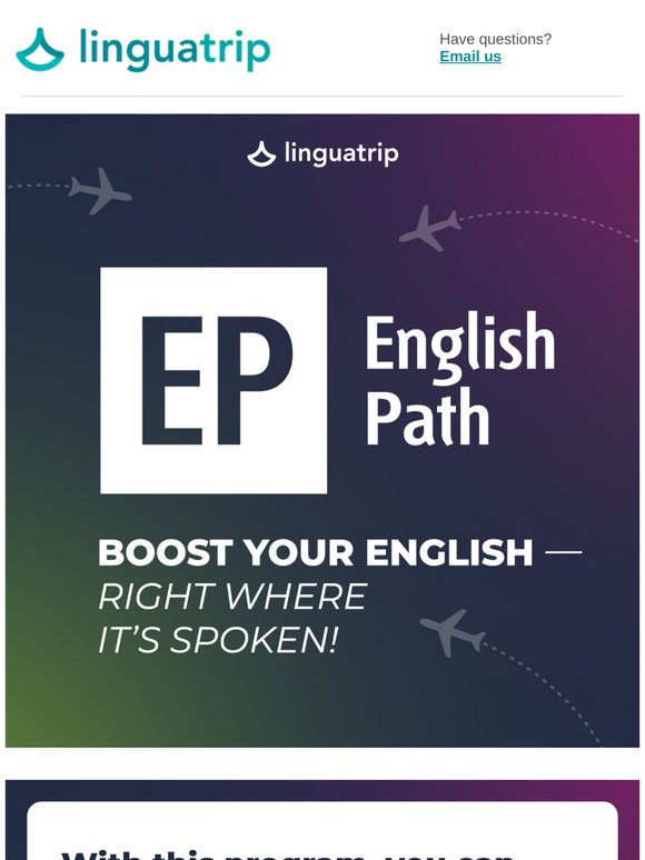 LinguaTrip: 🔥 English Path — what’s that all about? | Milled