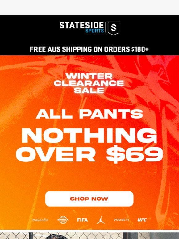 Stateside Sports: Don't Miss This Sale ️ Selling Fast - NOTHING OVER ...