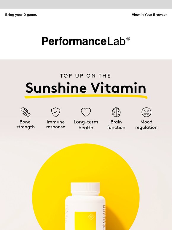 Performance Lab: Get a daily dose of sunshine – all year around. | Milled