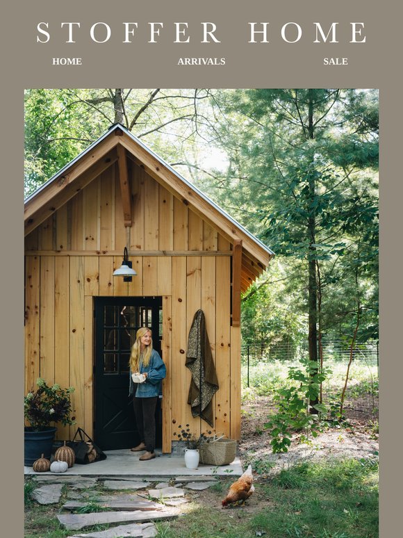 Stoffer Home: Inside Grace’s cozy Log Cabin | Milled