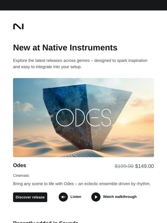 Native Instruments: Meet Odes | An eclectic ensemble driven by rhythm ...