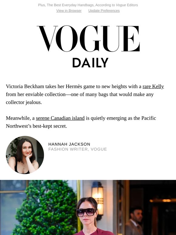 Vogue: Victoria Beckham Ups the Hermès Ante With a Rare Kelly | Milled
