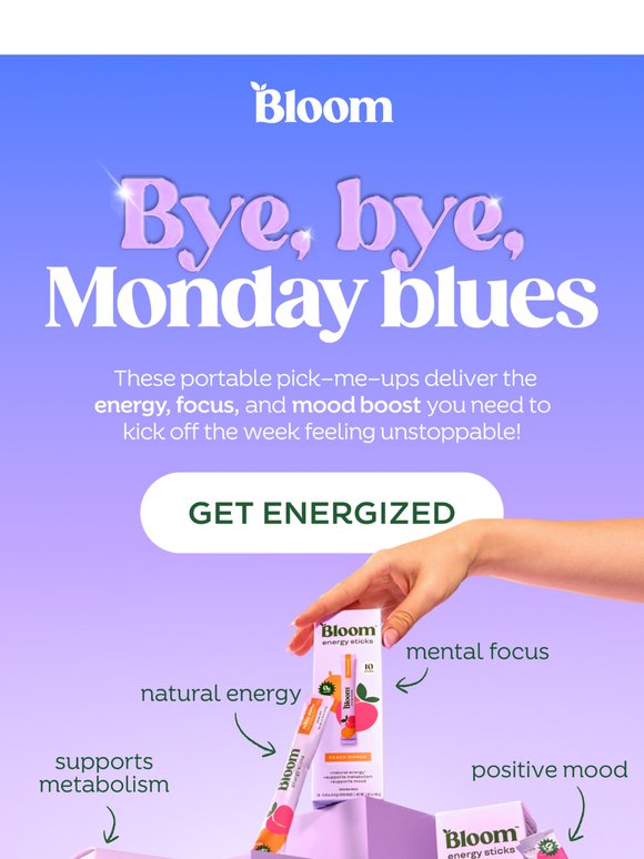Bloom Nutrition: Show Monday who’s boss ⚡️ | Milled