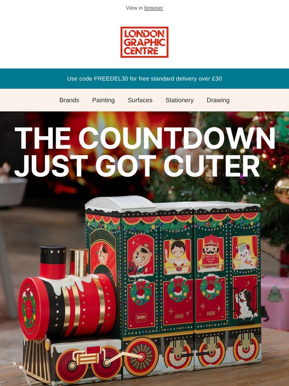 London Graphics: The Legami advent calendar has arrived! 🚂 ️ | Milled