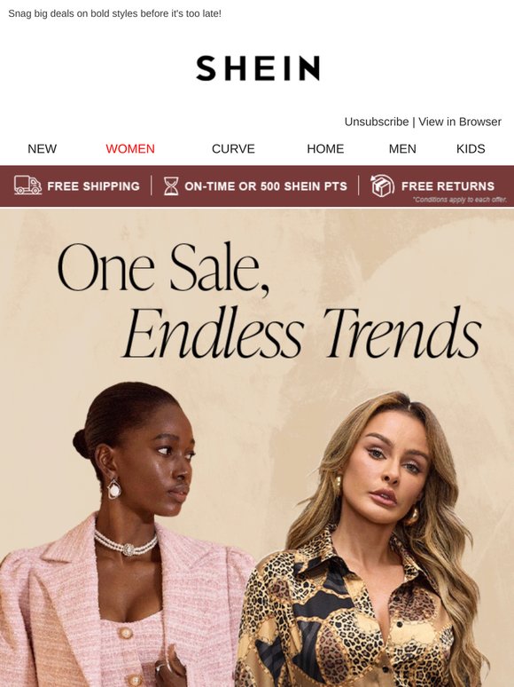 SHEIN: Clear Your Wishlist 🛍️ Up to 40% OFF | Milled
