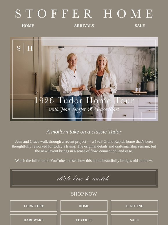 Stoffer Home: Step inside a 1926 Tudor with Jean and Grace | Milled