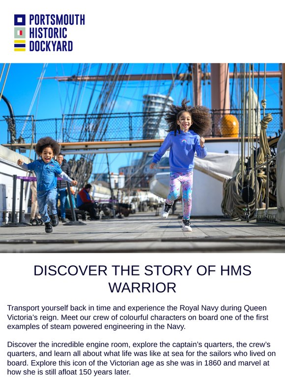 Portsmouth Historic Dockyard: HMS Warrior: The Jewel in the Crown of ...