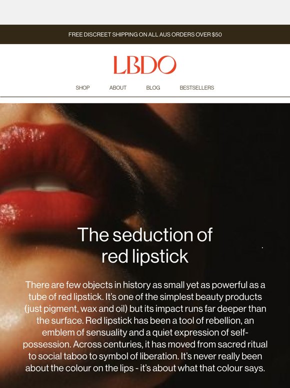 LBDO: What is the colour of desire? | Milled