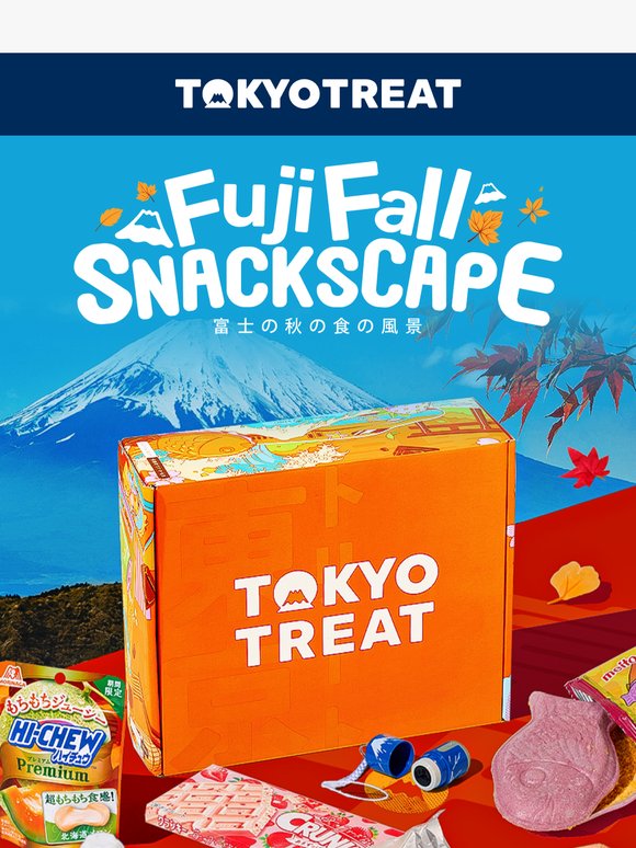 TokyoTreat: 🗻 Mount Fuji's Autumn Snacks Await! | Milled