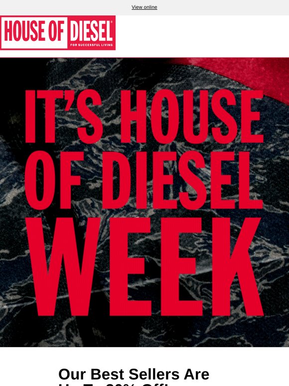 Diesel: 30% OFF | House of Diesel Week Is Here | Milled