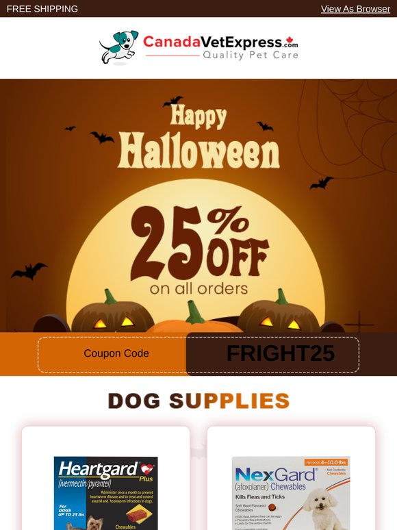 Canada Vet Express: Before the Moon Sets — Get 25% Off Everything ...
