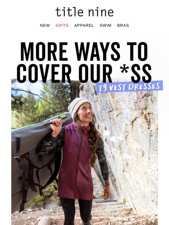 Title Nine: Vest? Dress? You decide. | Milled