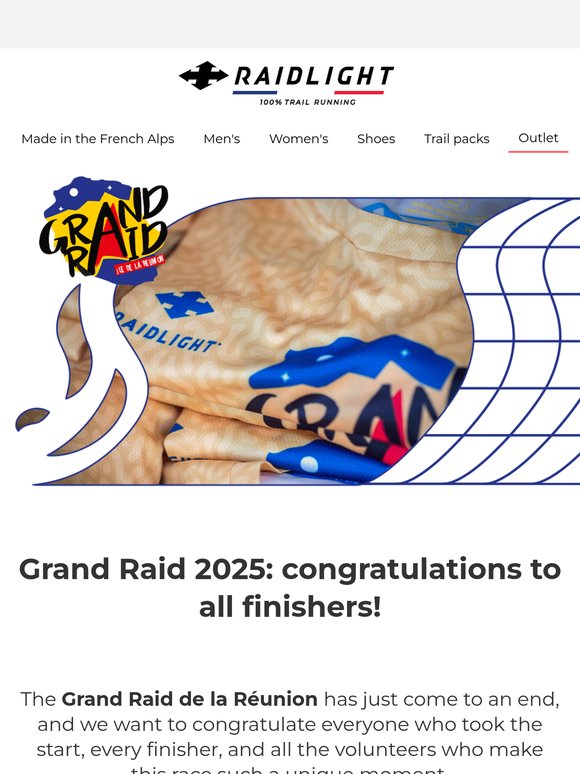 Raidlight: Grand Raid 2025: congratulations to all finishers! | Milled