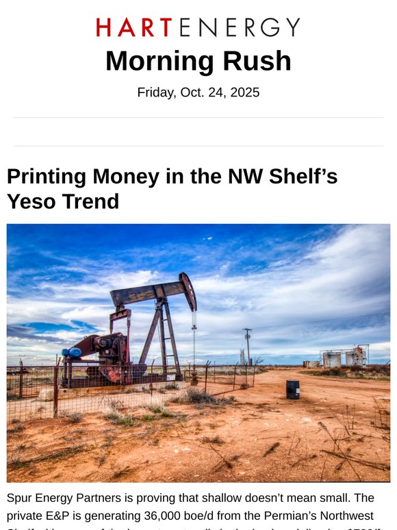 Hart Energy: Printing Money in the NW Shelf’s Yeso Trend; Kinder Morgan ...
