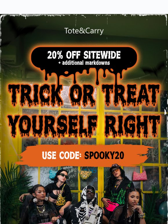 Tote&Carry: Spooky Szn Sale on Sale 🎃 | Milled