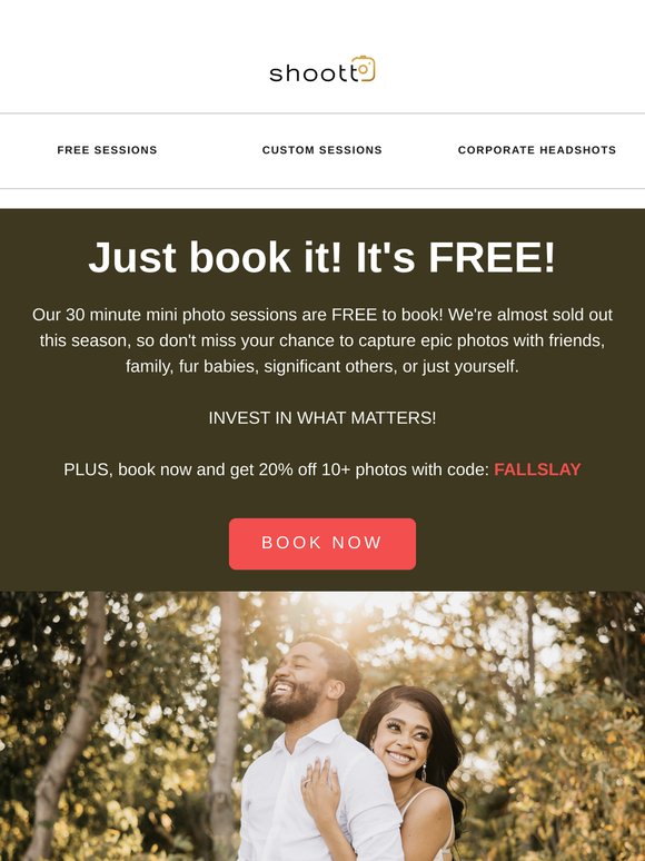 Shoott: 4.9 ⭐️ (2.7K) | 50K Booked - FALL MINI SESSIONS - ALMOST SOLD ...
