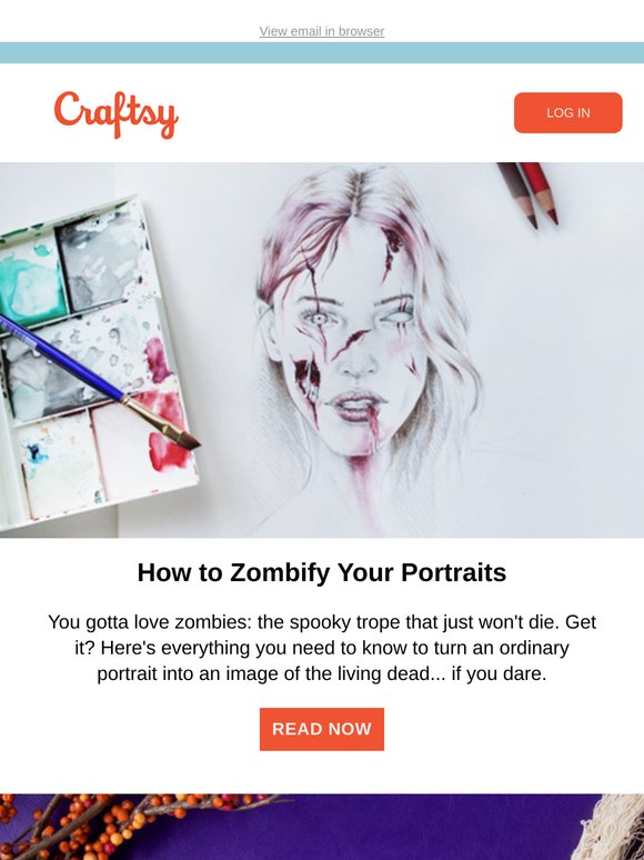 Craftsy: How to Zombify Your Portraits 🧟 | Milled