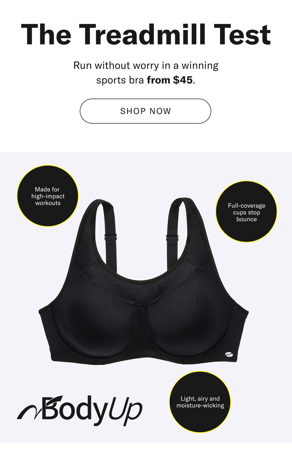 Bare Necessities: From $45: Sports Bras That Pass The Treadmill Test ...