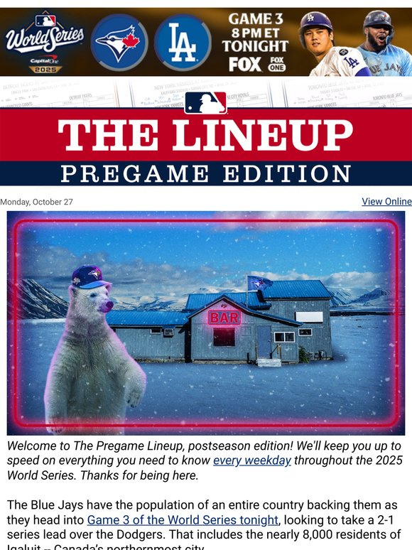 MLB: The Blue Jays bar at the far end of the earth | Milled