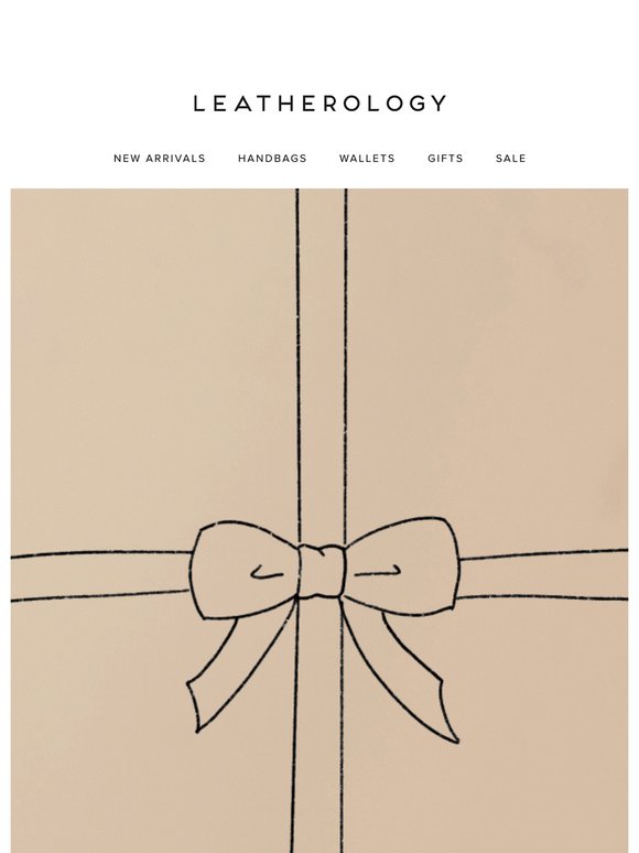 Leatherology: Wrapped & Ready to Gift | Milled