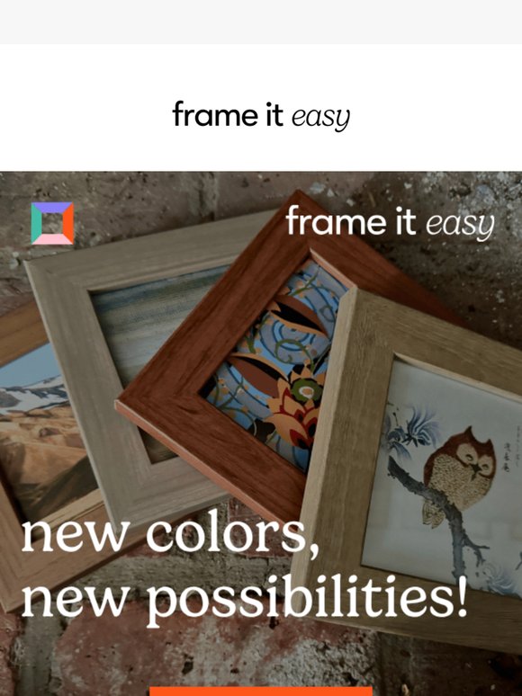 Frame It Easy: Introducing 4 new Wilton colors you’ll love! | Milled