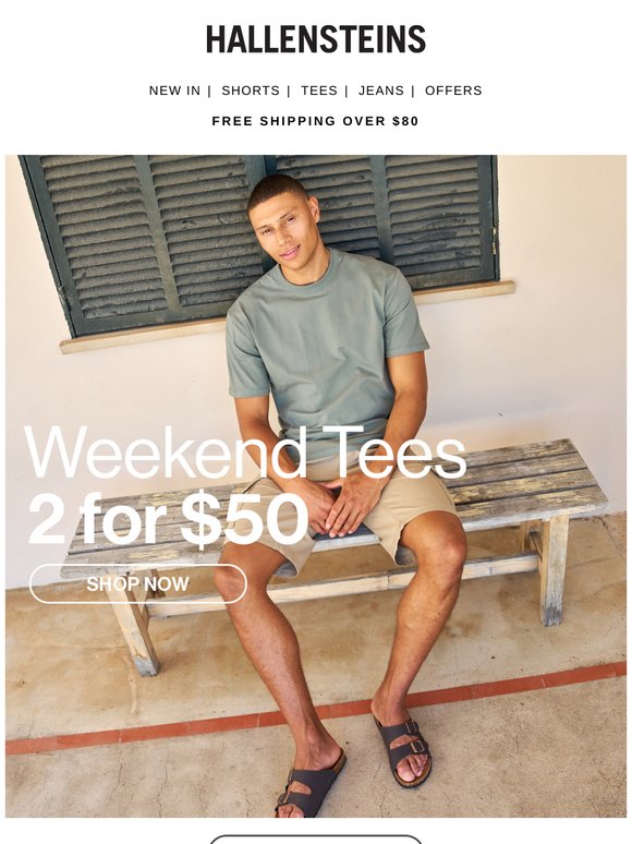 Hallenstein Brothers: Double up on your essentials 👕 | Milled