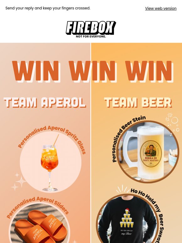 Firebox: Last day: Team Aperol or Team Beer? | Milled