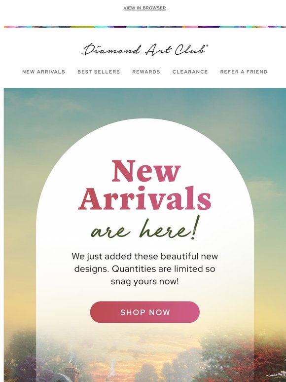 Diamond Art Club: NEW ARRIVALS! Snag yours while you can | Milled