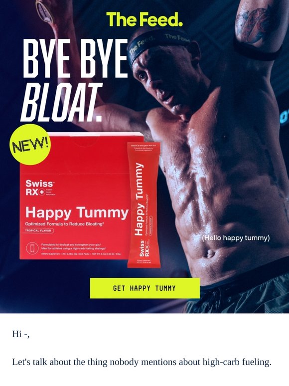 The Feed: The science-backed fix for post-fueling bloat. | Milled