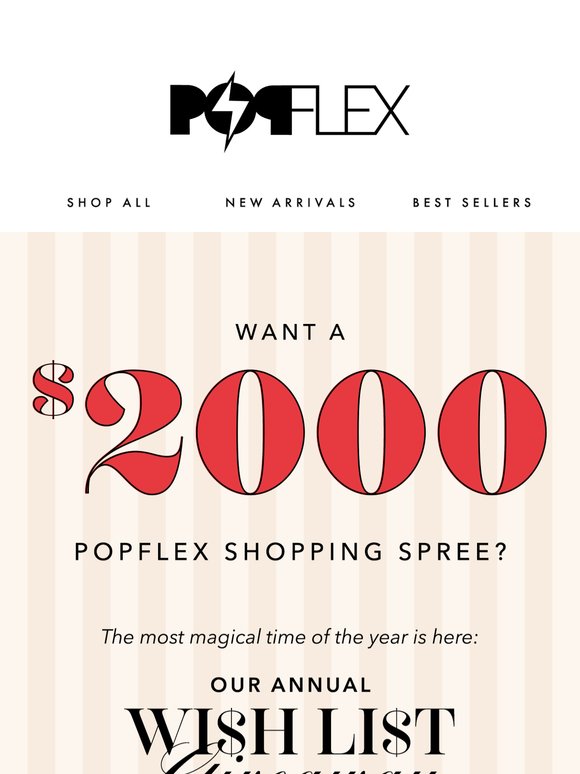 POPFLEX: $2,000 Wish List Giveaway 🛒 | Milled