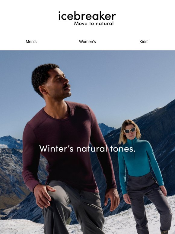 Icebreaker: New colors for the original merino base layer | Milled