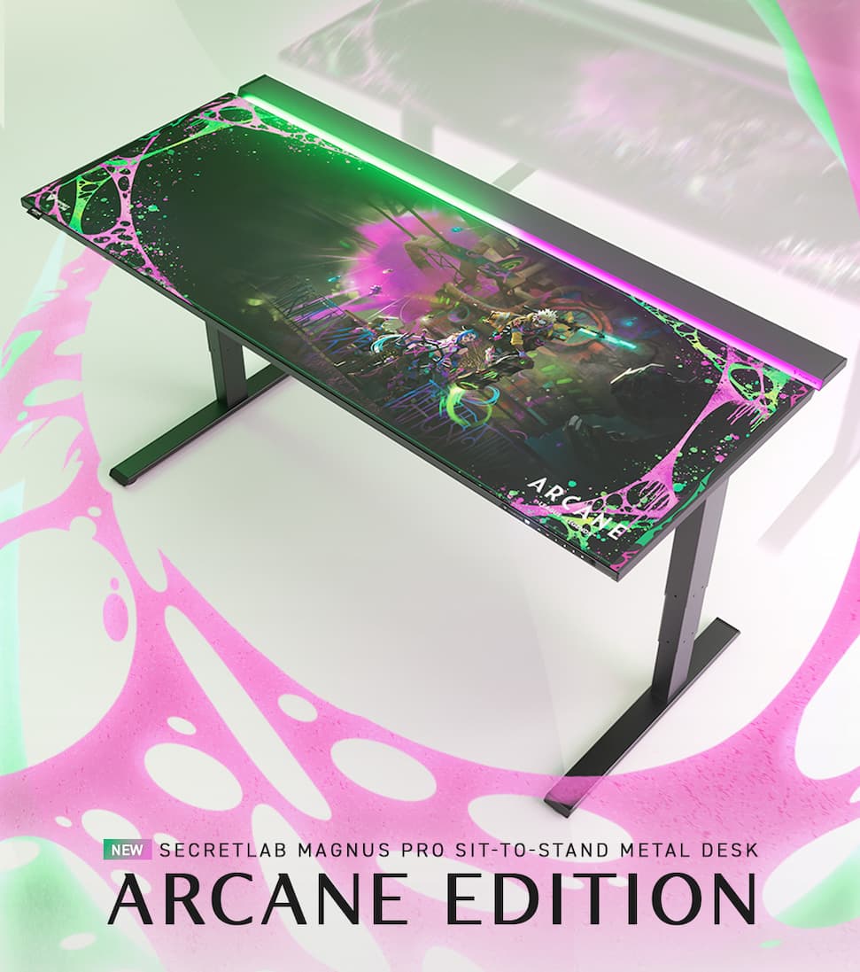 Secretlab: 💥⏳🆕 The MAGNUS Pro Arcane Edition is here. | Milled