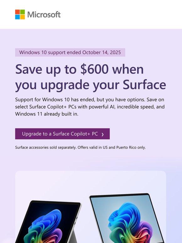 Microsoft: Upgrade now: Windows 10 support has ended | Milled