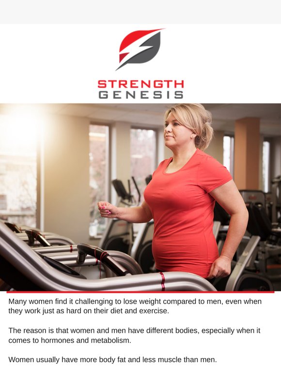 Strength Genesis: Why Do Women Struggle More With Weight Loss? | Milled