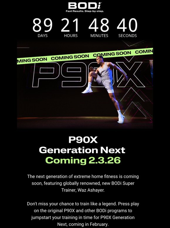 Beachbody: Introducing P90X Generation Next! | Milled